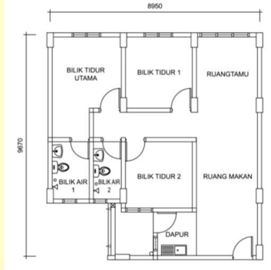 PANGSAPURI CENDERA 2, Johor Bahru, Johor, 1 Bilik Tidur, 130 kps, N ...