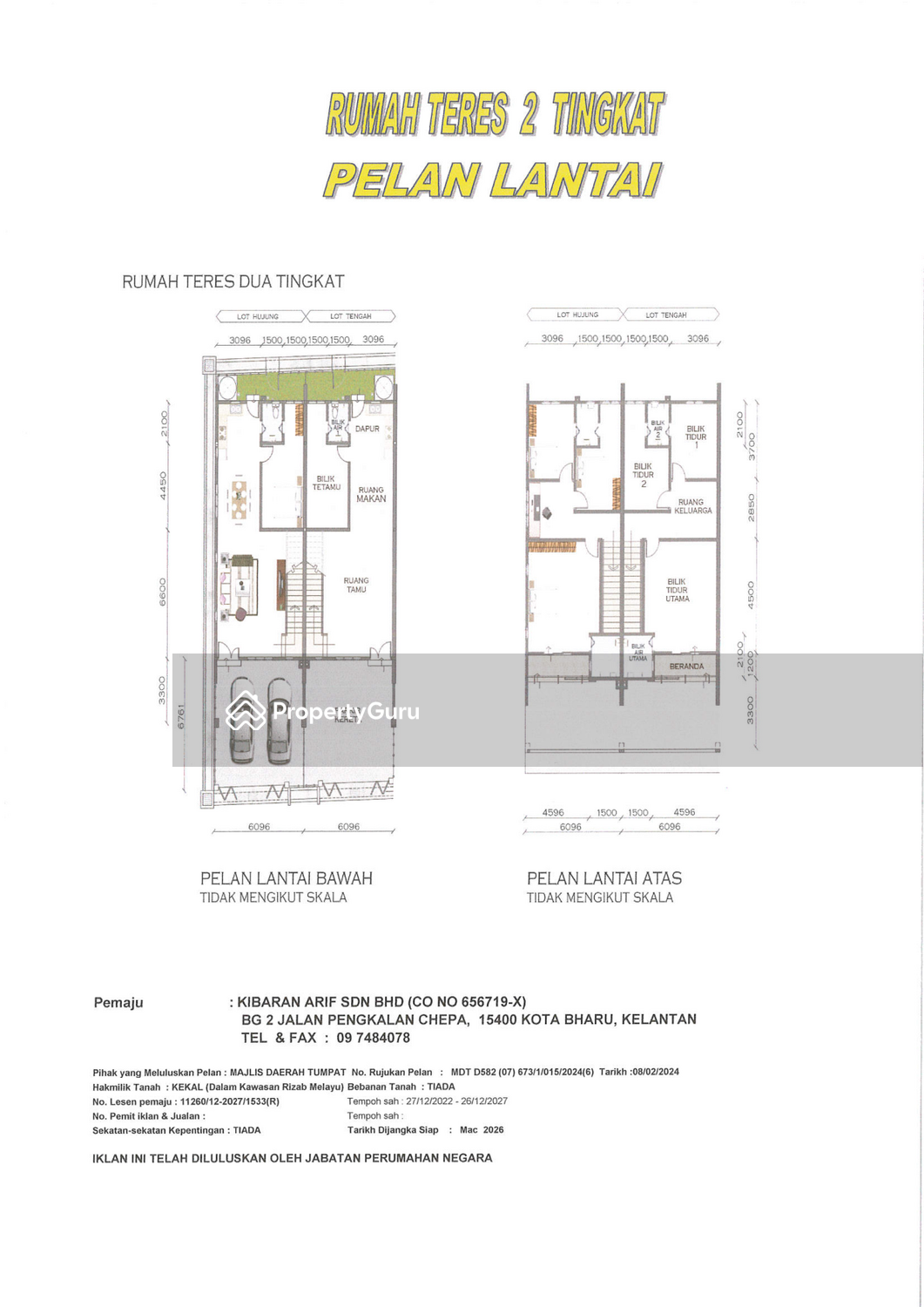 Taman Permata Delima Fasa 2, Tumpat, Kelantan, 1 Bedroom, 130 sqft, S ...