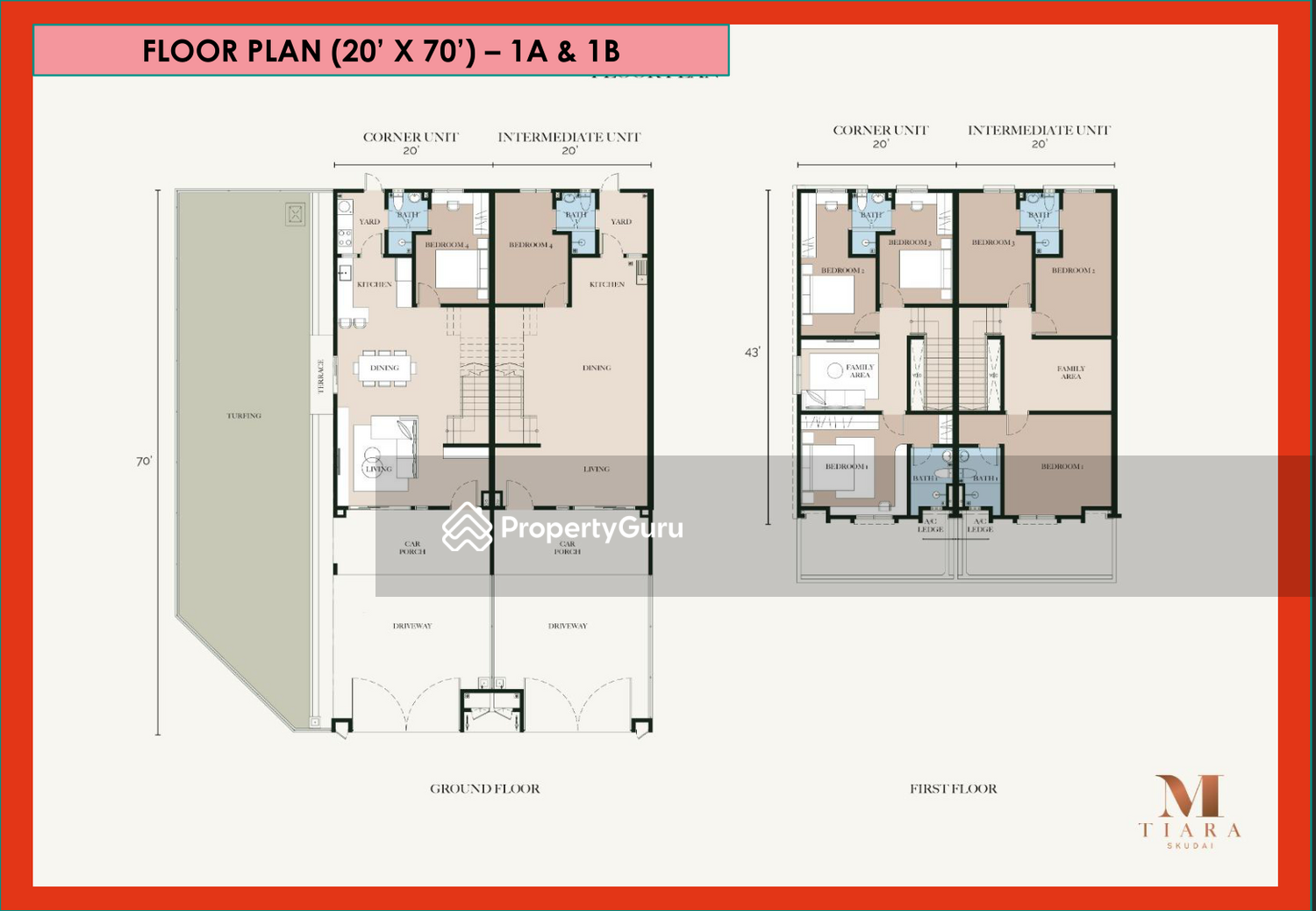 Taman Tiara Indah (m Tiara), Johor Bahru, Johor, 1 Bedroom, 130 sqft, T ...