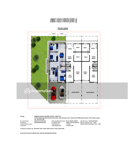 Taman Rompin Permai, Rompin, Pahang, 1 Bedroom, 130 sqft, S SALE, by ...