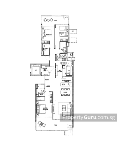 The Azure Floor Plan | Viewfloor.co