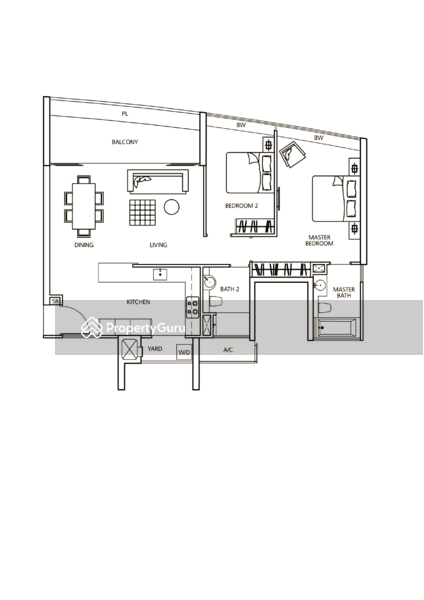 Martin Place Residences Condominium For Sale at S$ 2,880,000 ...